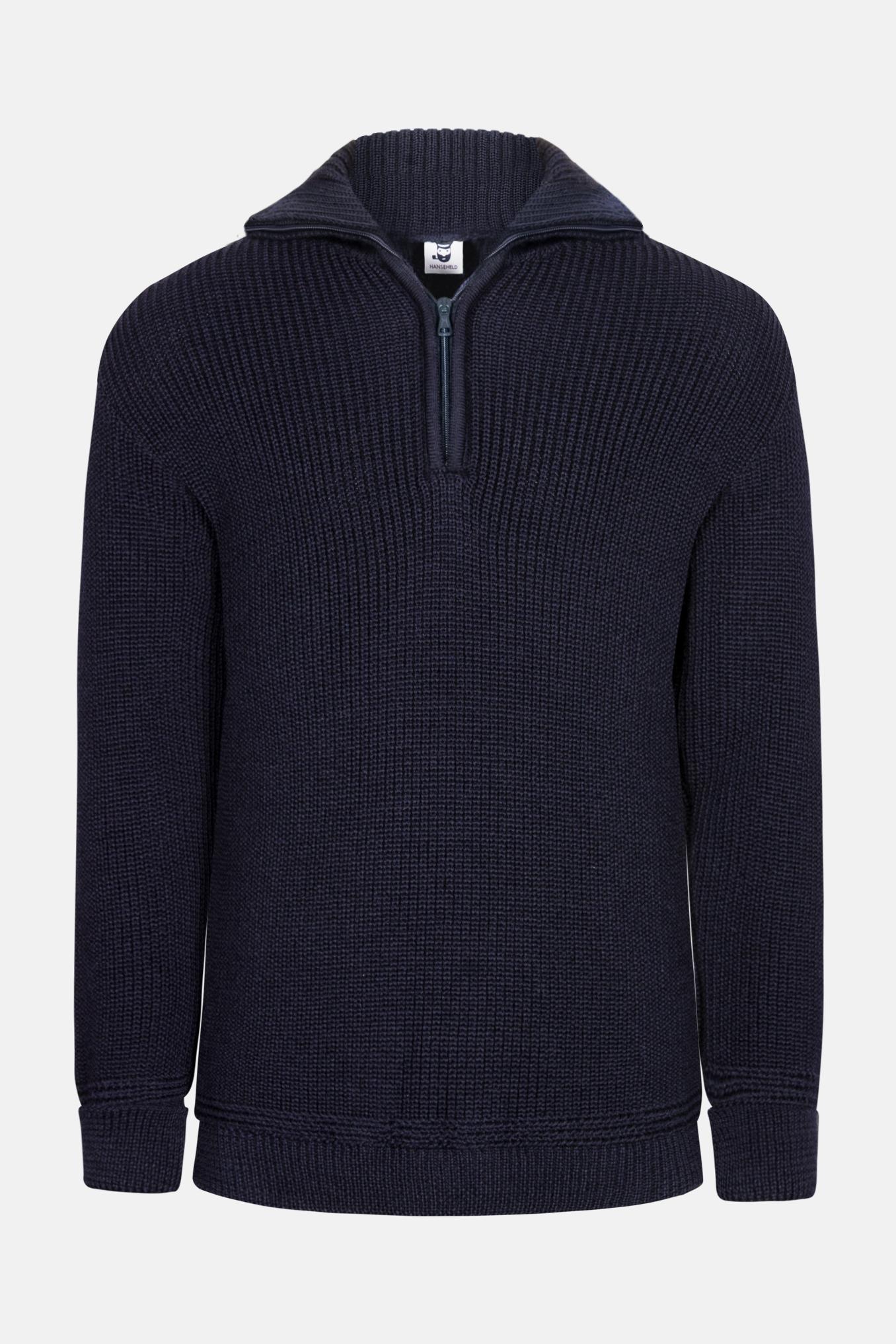 Troyer Hanseheld Wolle Herren Blau | Hanseheld.de