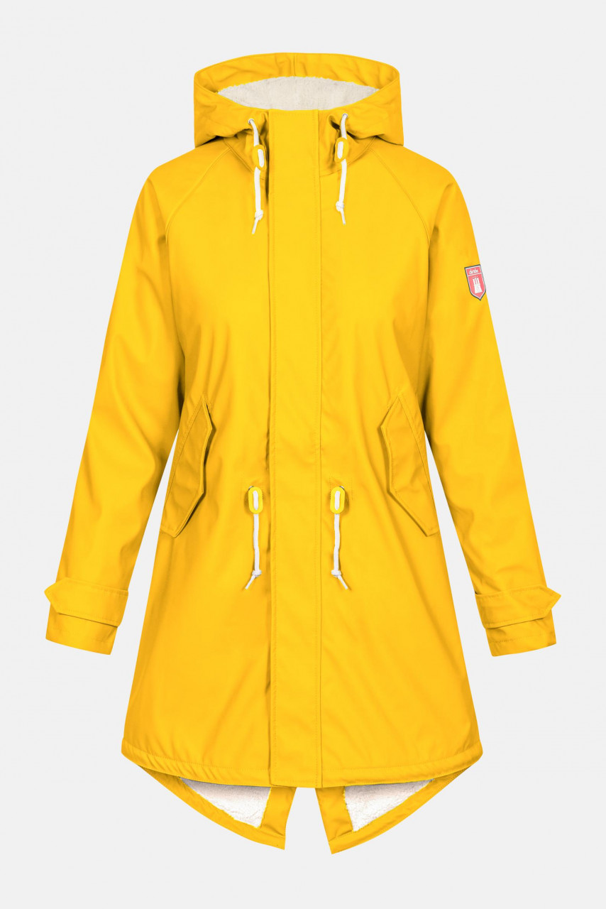 Derbe Friese Tidaholm Damen Regenjacke Friesennerz Gelb | Hanseheld.de