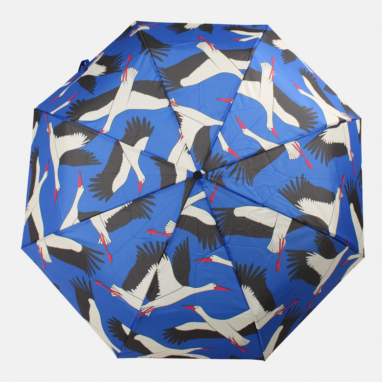 Danefae Regenschirm Danumbrella Blau Storch Vögel | Hanseheld.de