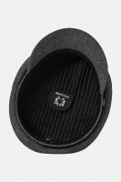 Brixton Fiddler Cap Elbsegler Grau Schwarz Tweed | Hanseheld.de