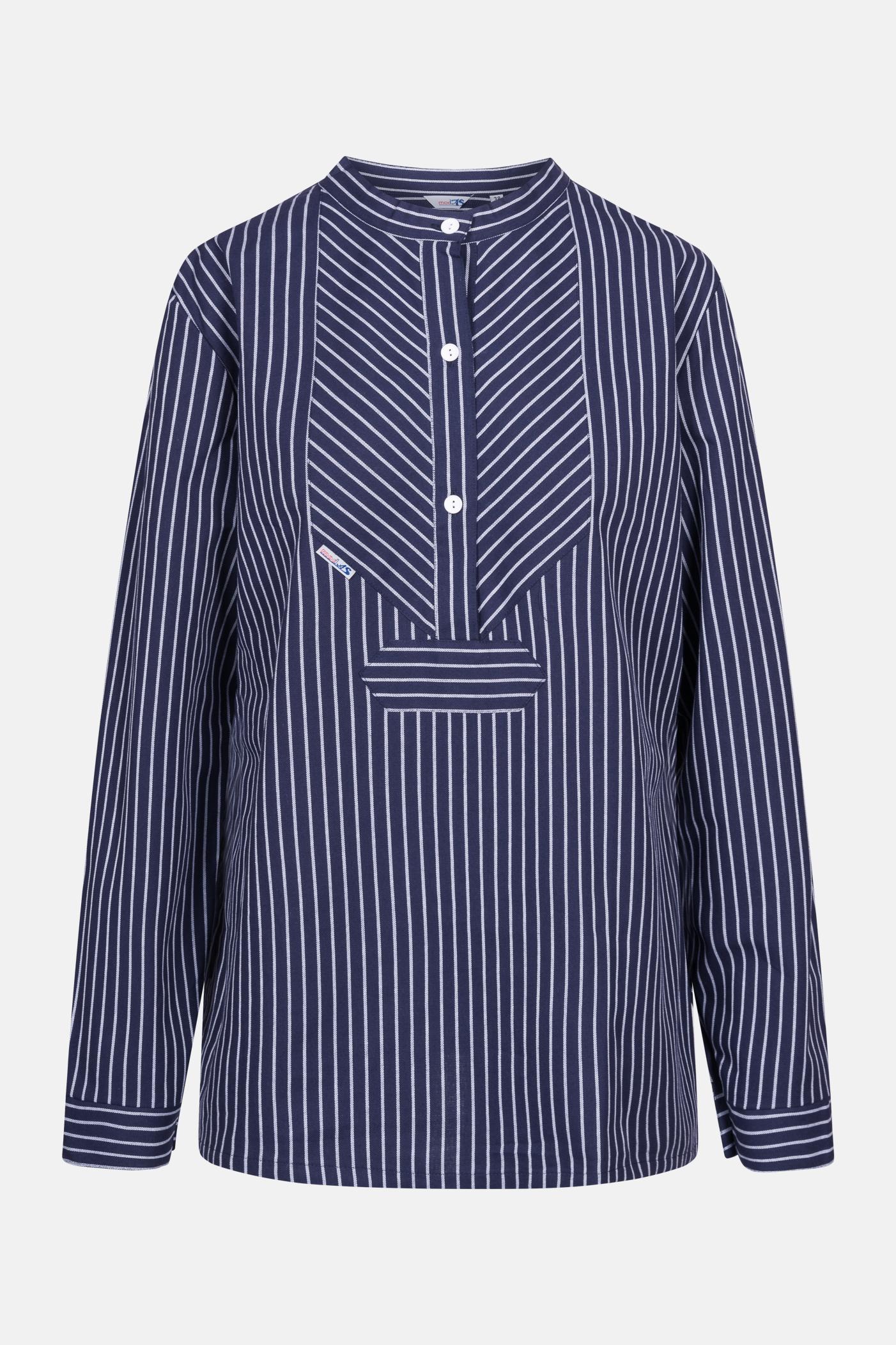 Damen Fischerhemd breit gestreift | Hanseheld.de