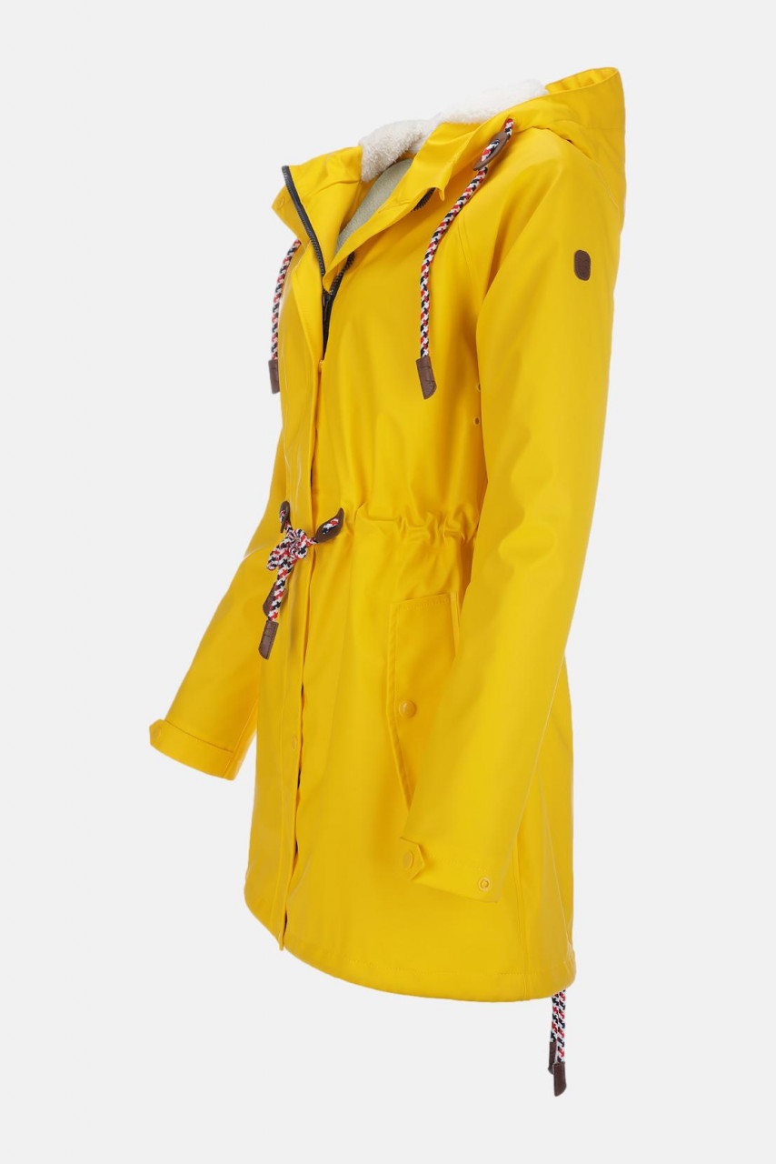 Damen Friesennerz Gelb Teddy-Futter | Hanseheld.de