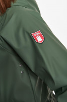 Derbe Traveby Friese Fisher Oliv Damen Regenjacke Nachhaltig | Hanseheld.de